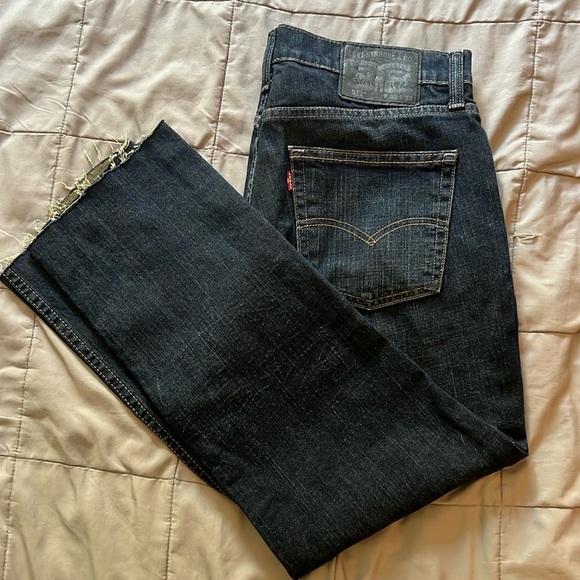Levi's | Jeans | Levis Mens Dark Indigo Jeans 32x32 | Poshmark